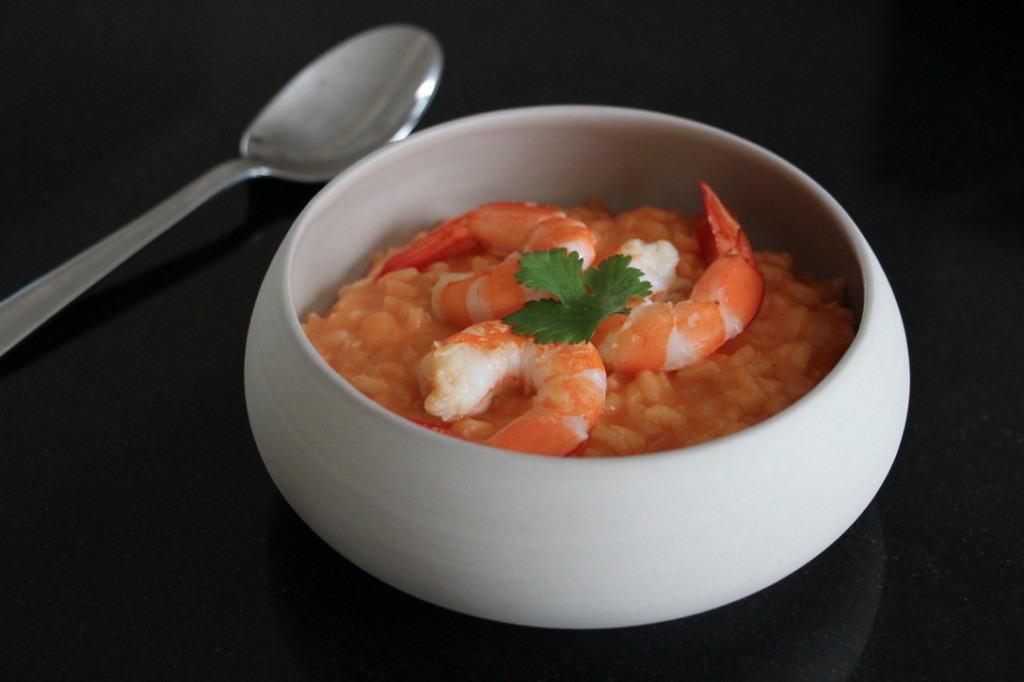 Risotto rouge aux Crevettes - Casserole et Chocolat