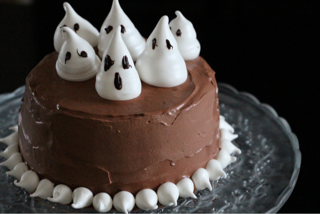 Gâteau Effrayant d'Halloween - Casserole et Chocolat