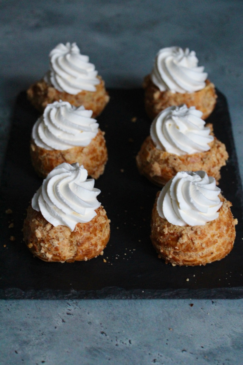 Choux Chantilly et Confit de Poire - Casserole et Chocolat