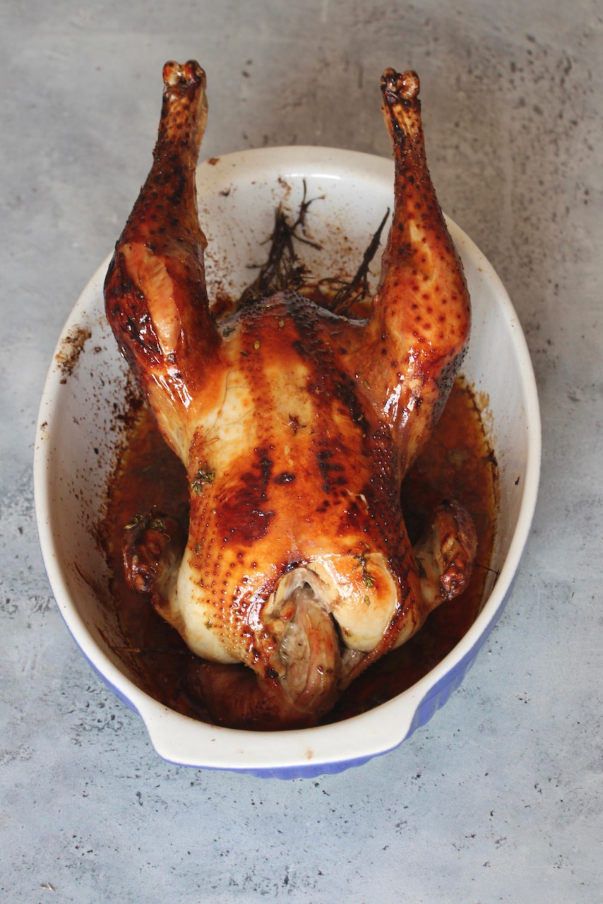 Le traditionnel Poulet rôti - Casserole et Chocolat