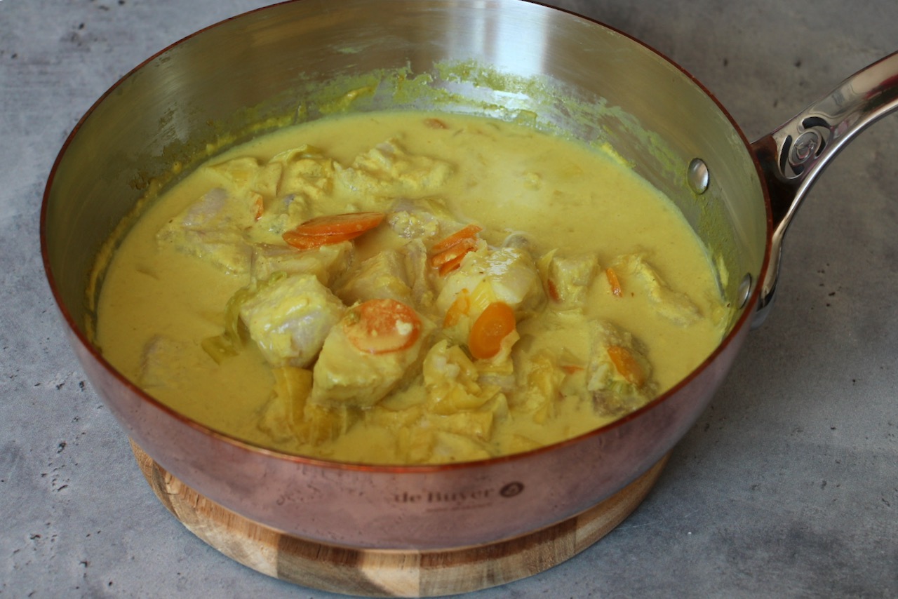 Le Curry de Poisson : Casserole et Chocolat