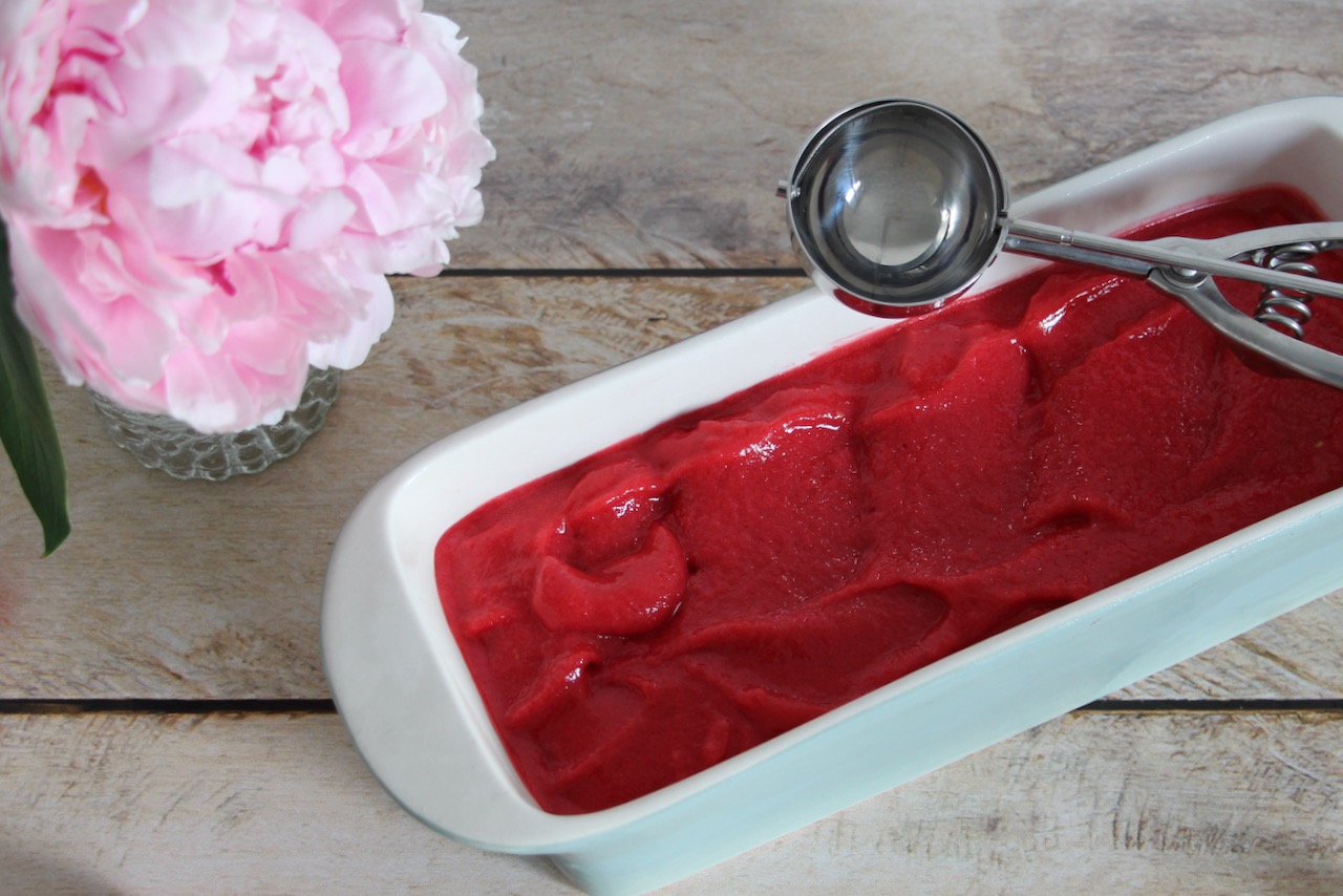 Sorbet Framboise - Casserole & Chocolat