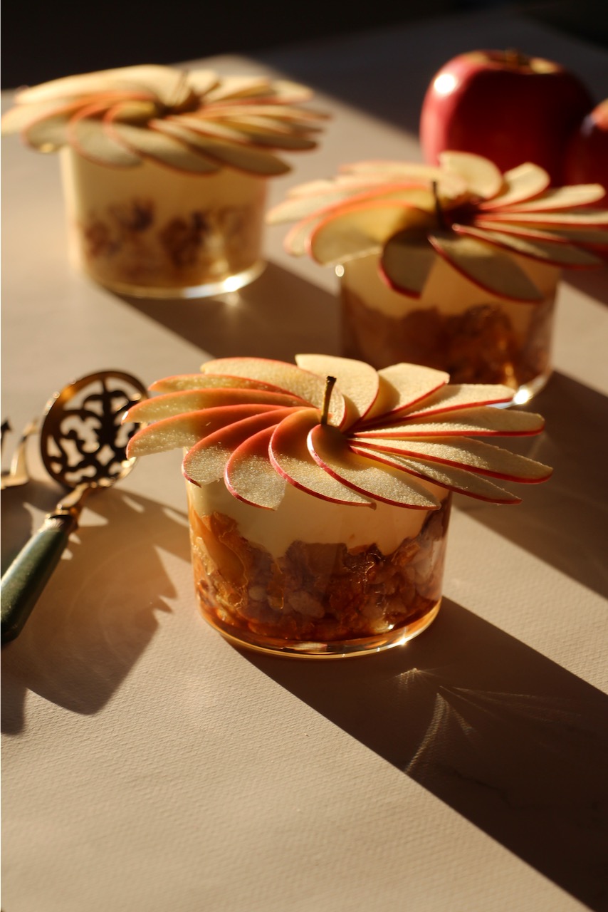 Verrines à la Pomme - Casserole et Chocolat