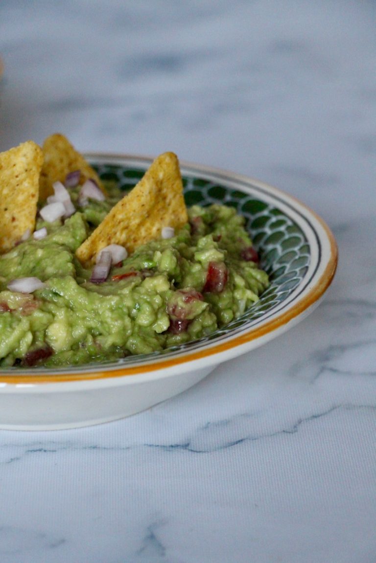 Véritable guacamole mexicain maison, recette traditionnelle