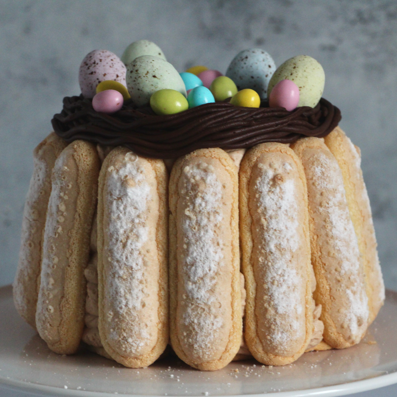 Charlotte au Chocolat au Lait et Fruit de la Passion - Casserole et ...