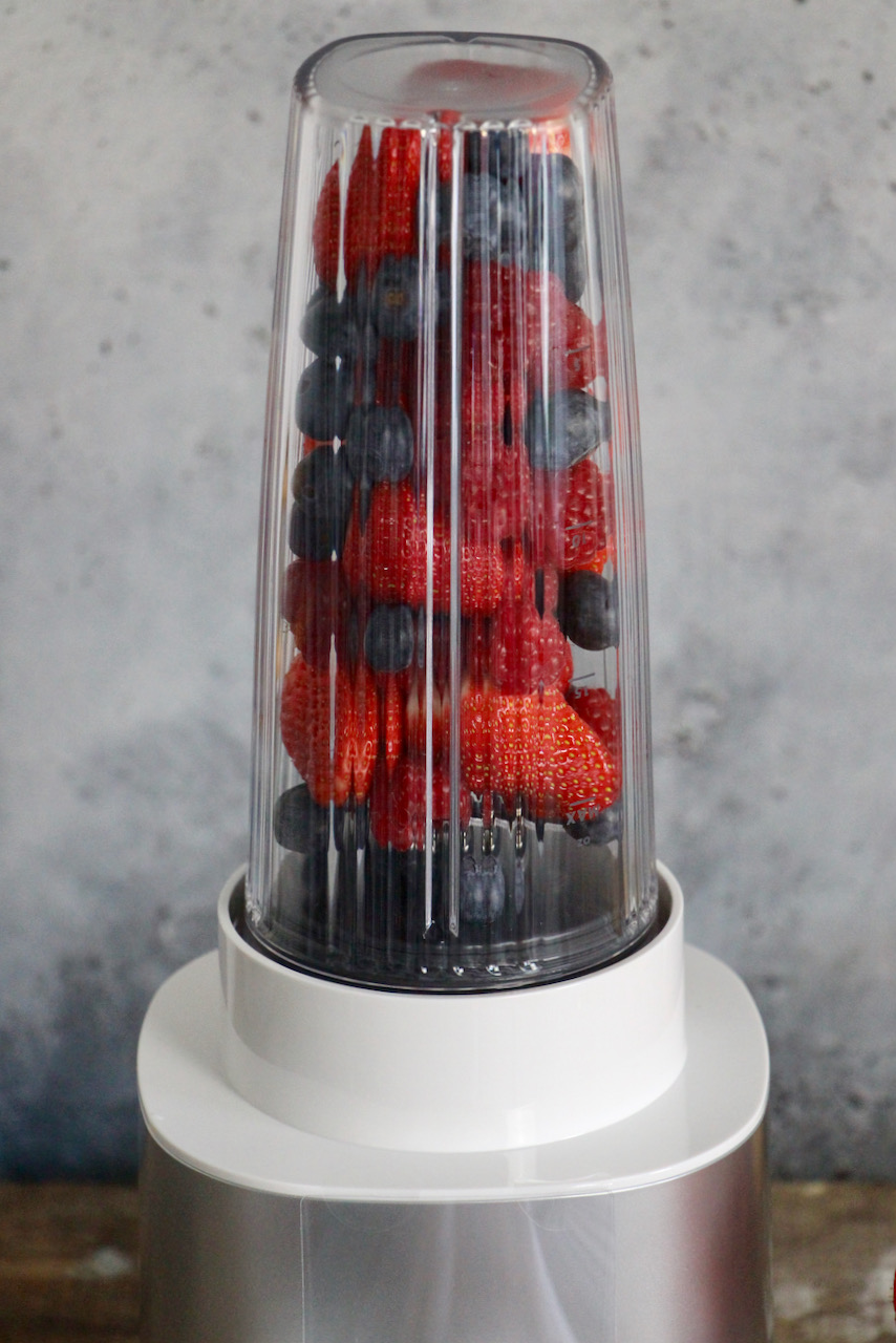 Smoothie aux Fruits rouges - Casserole et Chocolat