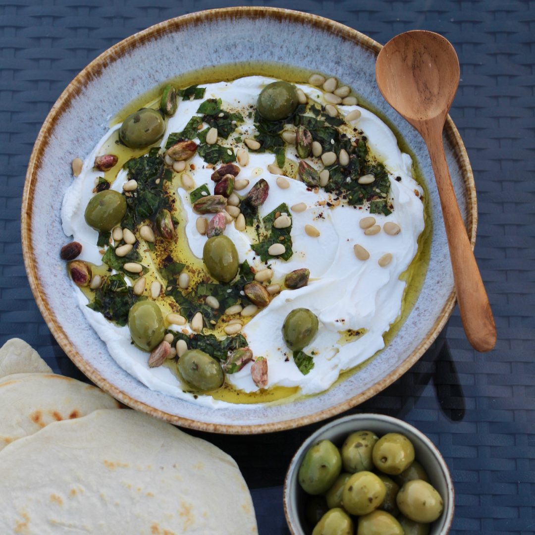 Labneh au Zaatar - Casserole et Chocolat