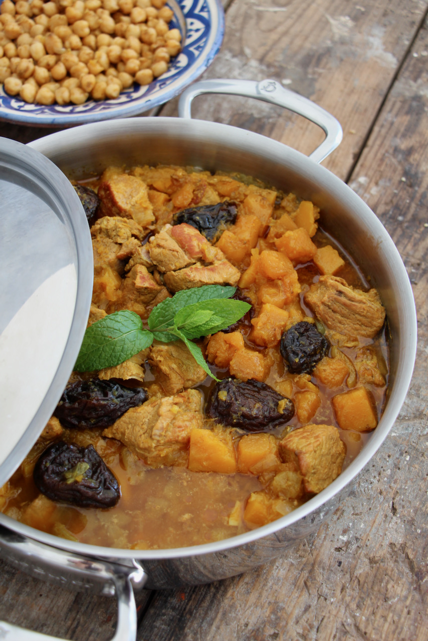 Tajine de Veau à la Courge - Casserole et Chocolat