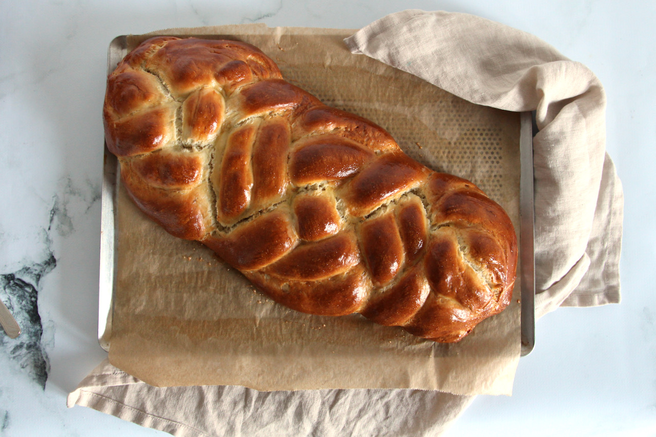 Pain Challah - Casserole et Chocolat