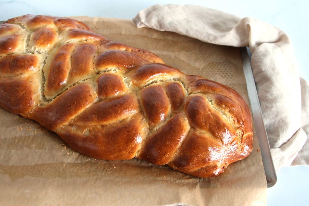 Pain Challah - Casserole et Chocolat