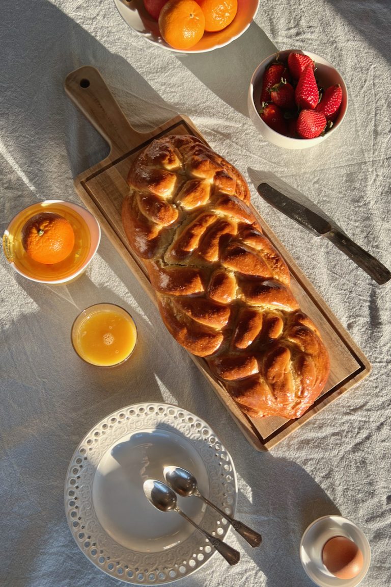 Pain Challah - Casserole et Chocolat