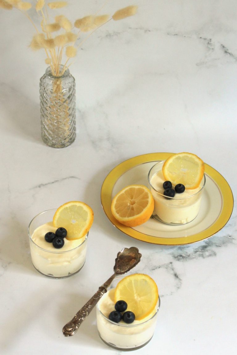 Mousse légère au Citron - Casserole et Chocolat