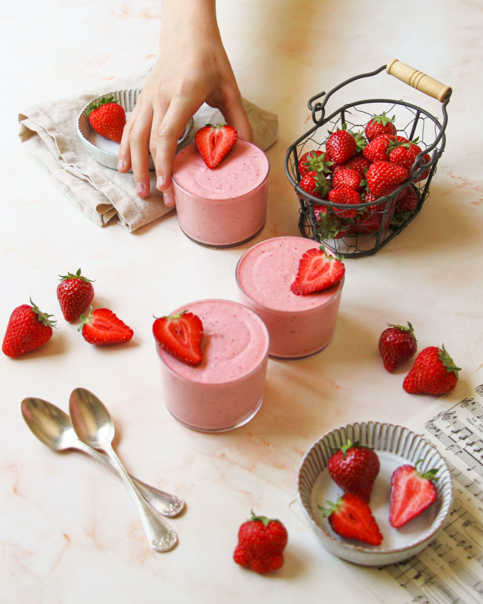 Mousse à la Fraise - Casserole et Chocolat