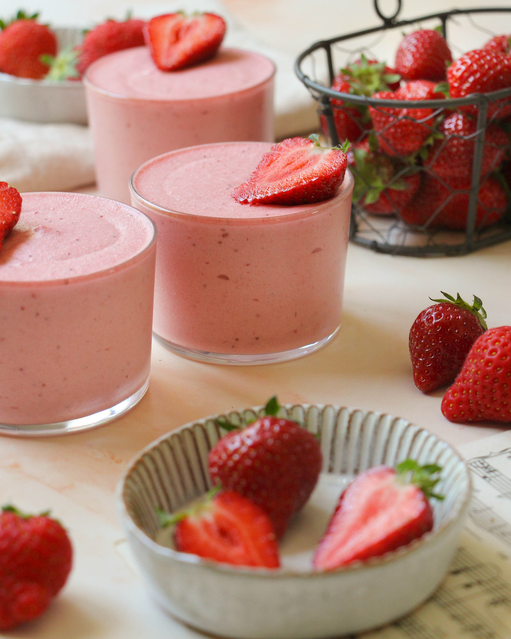 Mousse à la Fraise - Casserole et Chocolat