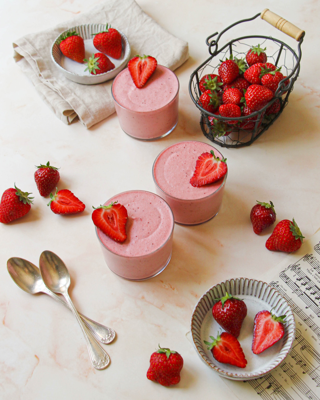 Mousse à la Fraise - Casserole et Chocolat