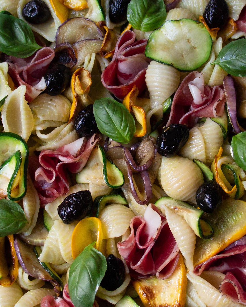 Salade de Pâtes aux Légumes grillés - Casserole et Chocolat