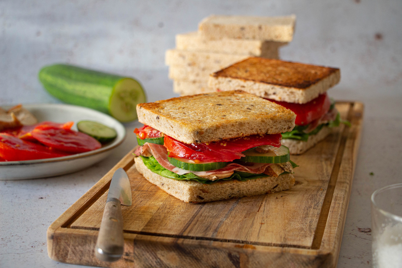 Sandwich au Poulet et Légumes - Casserole et Chocolat