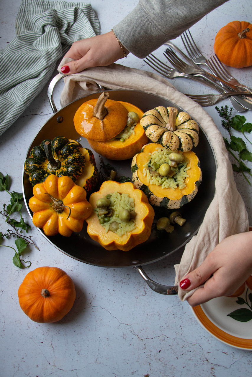 Petites Courges farcies - Casserole et Chocolat