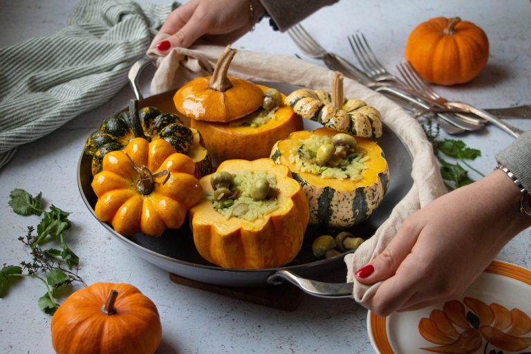 Petites Courges farcies - Casserole et Chocolat