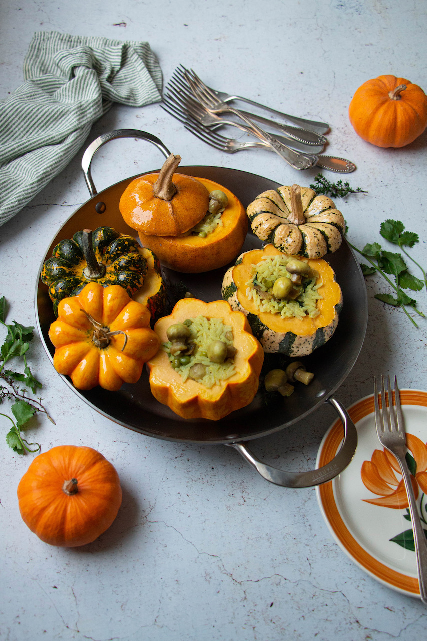 Petites Courges farcies - Casserole et Chocolat