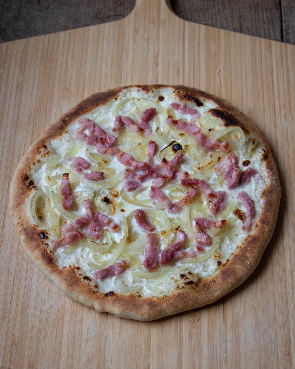 Pizza blanche - Casserole et Chocolat