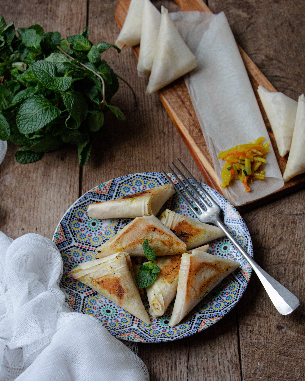 Samoussa (ou Samossa) aux Légumes et Curry - Casserole et Chocolat