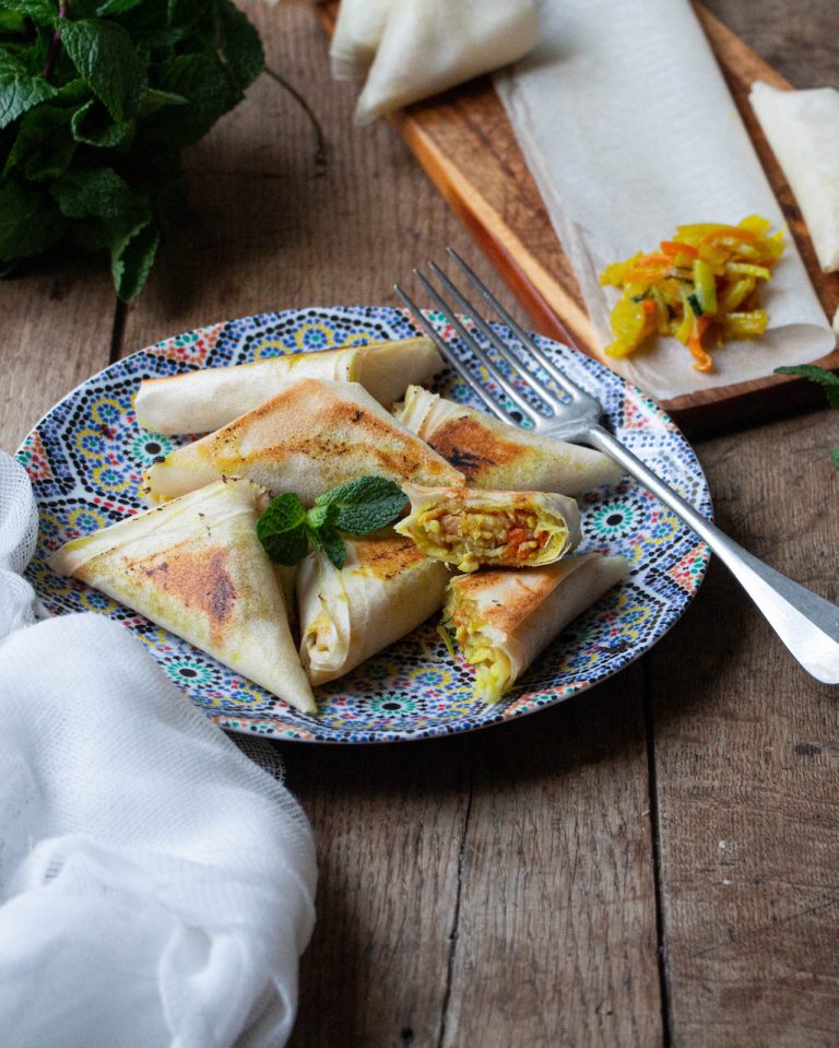 Samoussa (ou Samossa) aux Légumes et Curry - Casserole et Chocolat