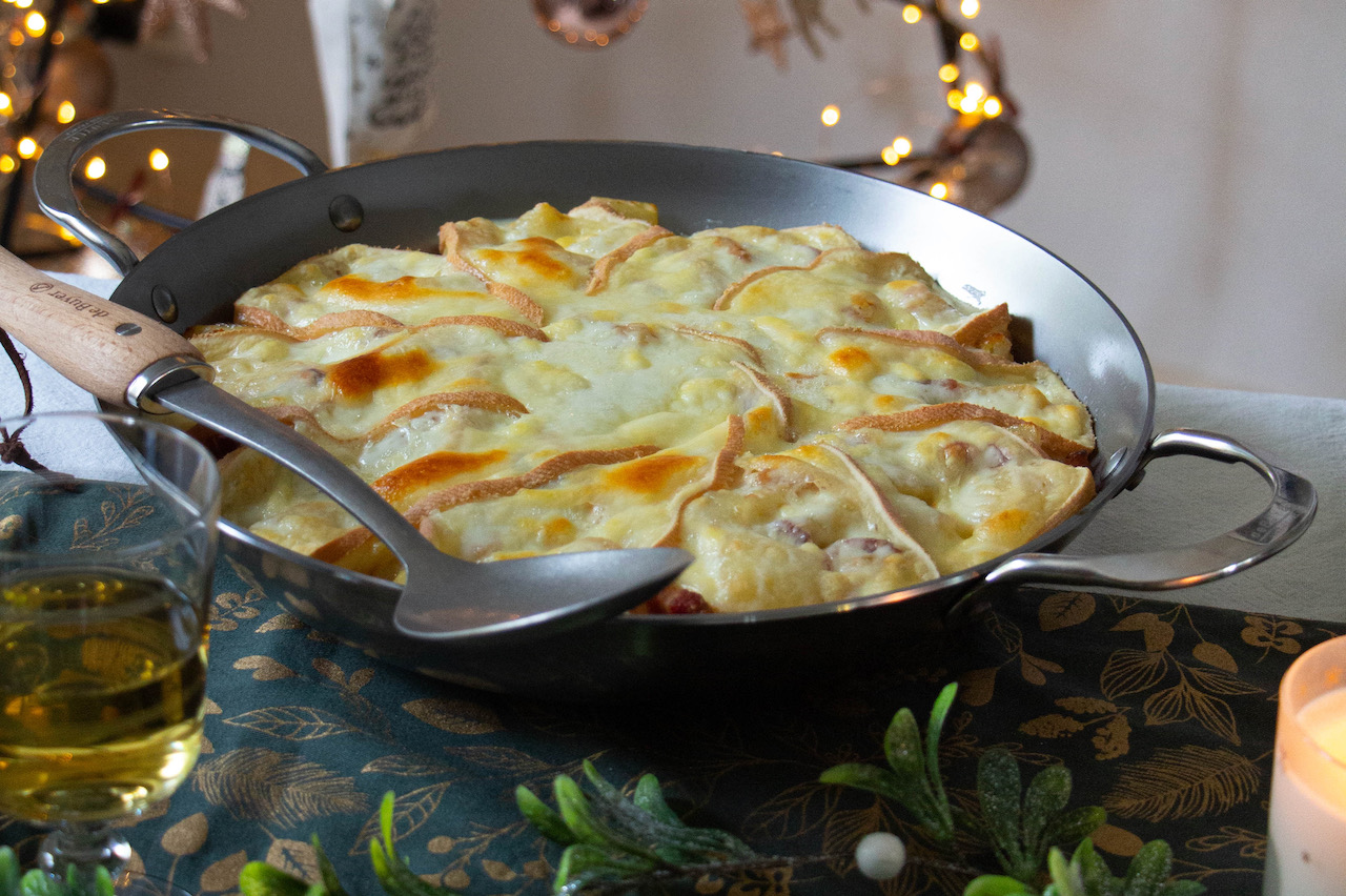 Tartiflette Raclette - Casserole et Chocolat
