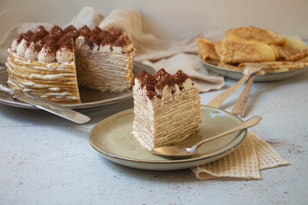 Gâteau Crêpes Tiramisu - Casserole et Chocolat