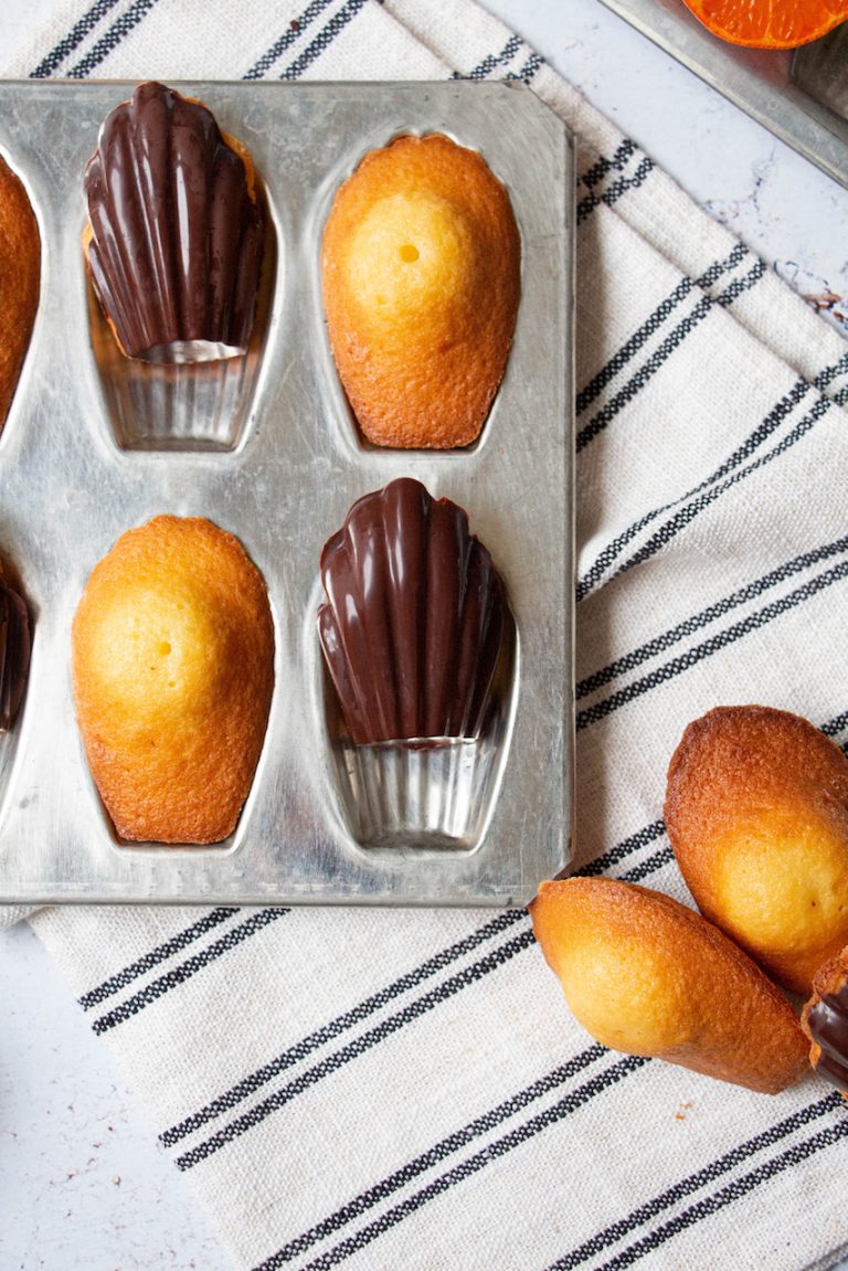 Les Madeleines Clémentine et Chocolat : Casserole et Chocolat
