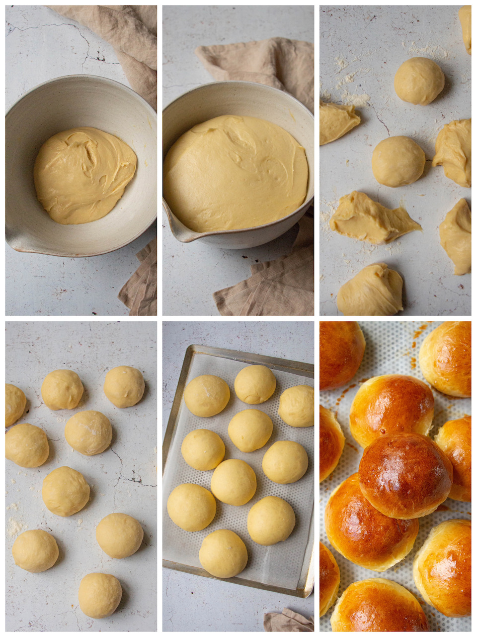 Petites Brioches Tangzhong à la Chantilly ou Maritozzi - Casserole et ...