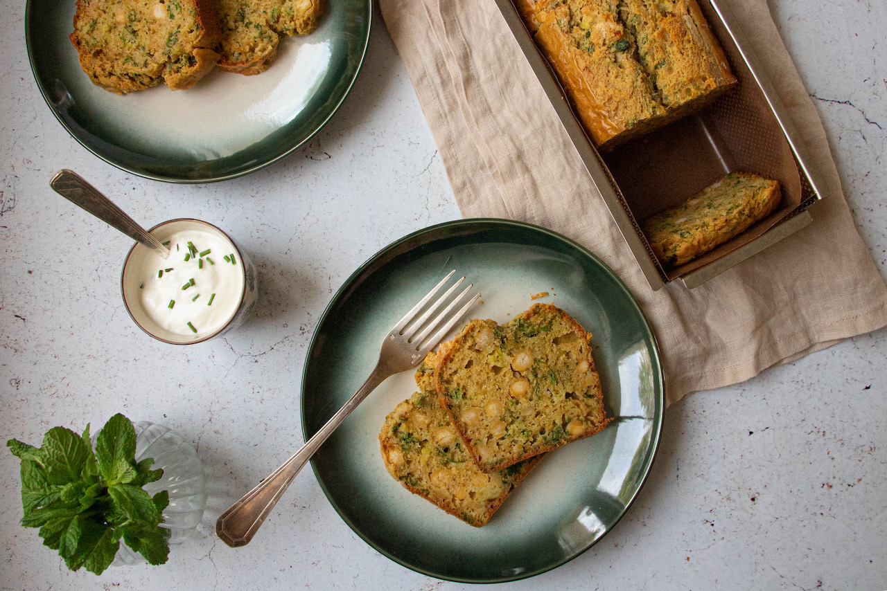 Cake salé façon Falafels - Casserole et Chocolat