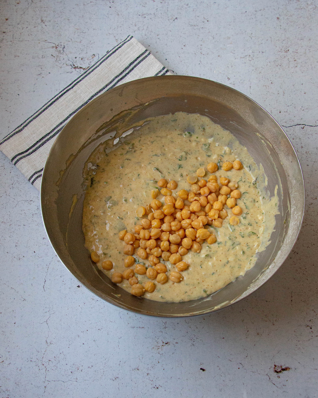 Cake salé façon Falafels - Casserole et Chocolat