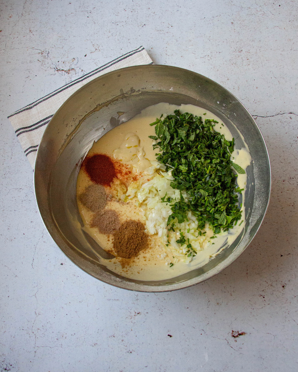 Cake salé façon Falafels : Casserole et Chocolat
