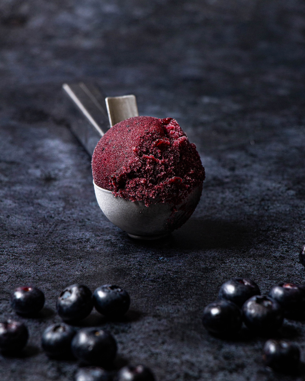 Sorbet aux Myrtilles - Casserole et Chocolat