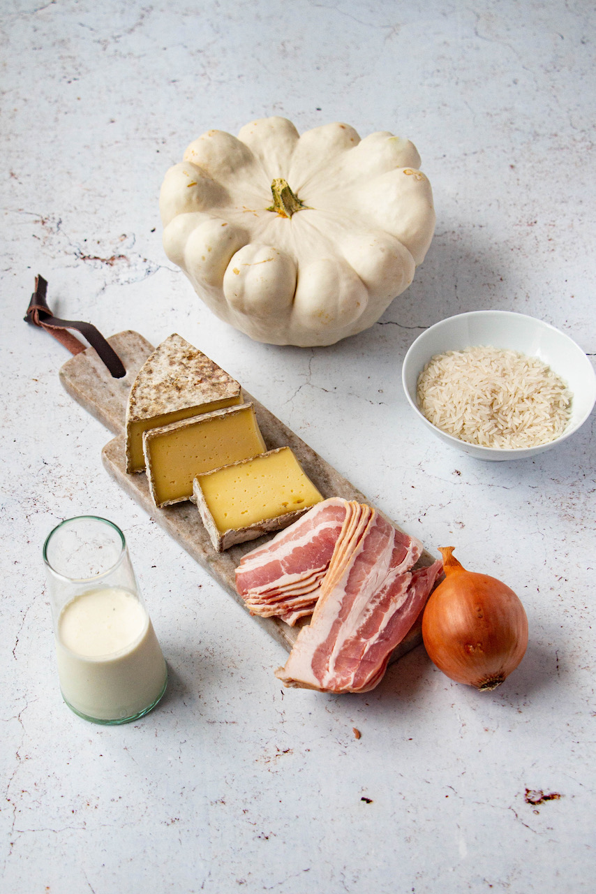 Pâtisson farci au Lard et à la Tomme de Savoie - Casserole et Chocolat
