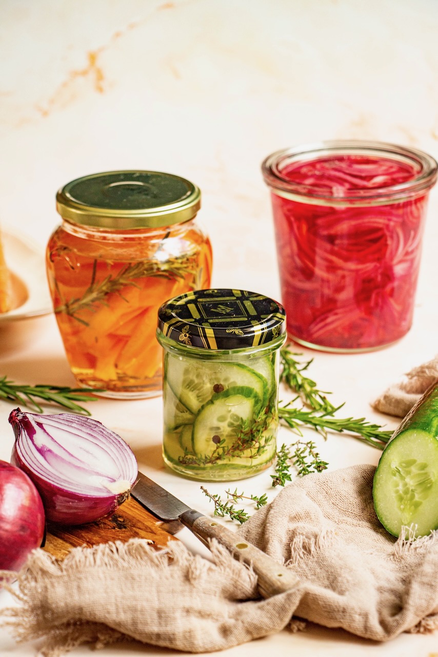 Les Pickles d'Oignon rouge et de légumes - Casserole et Chocolat