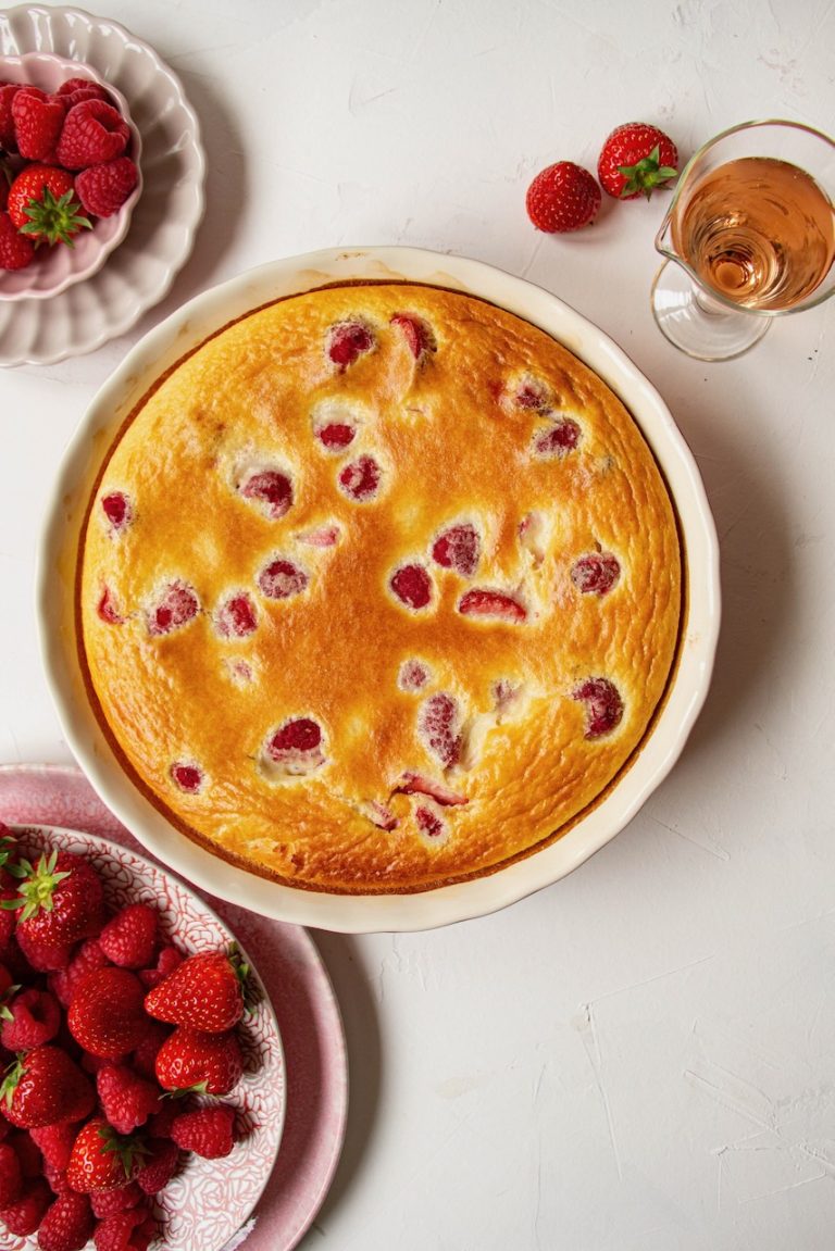 Clafoutis de Fruits rouges, Sabayon au Crémant - Casserole et Chocolat