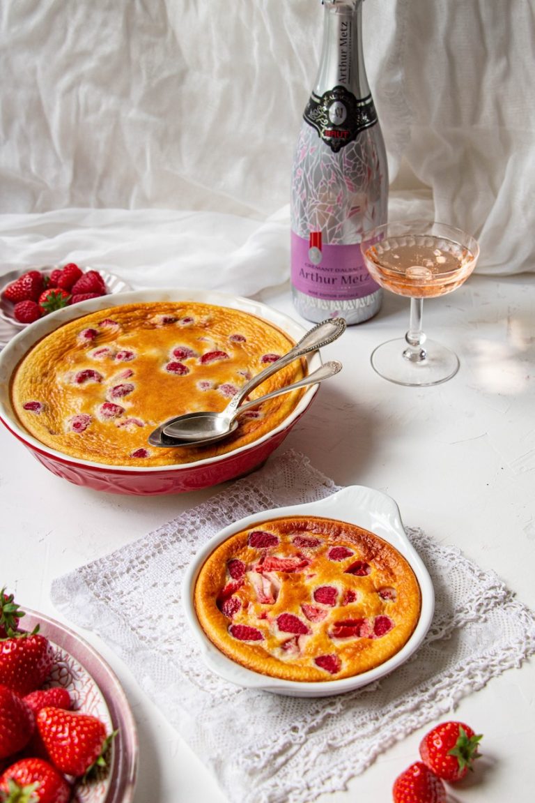 Clafoutis de Fruits rouges, Sabayon au Crémant - Casserole et Chocolat