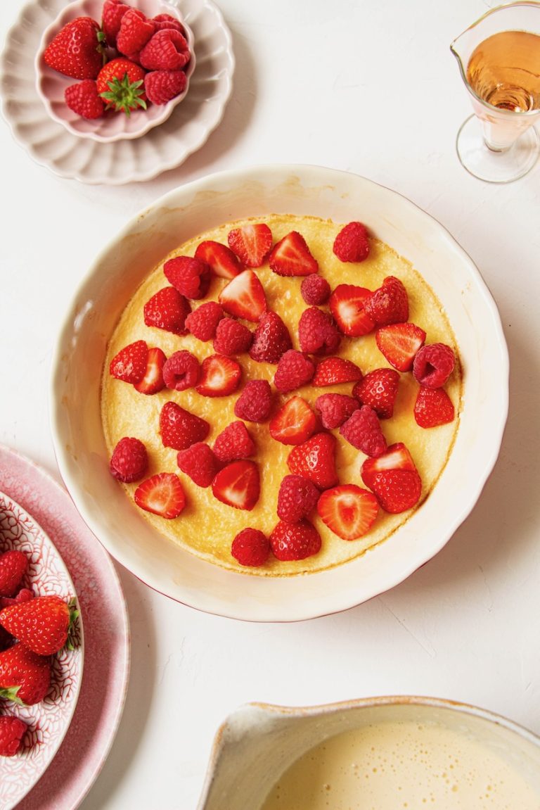 Clafoutis de Fruits rouges, Sabayon au Crémant - Casserole et Chocolat