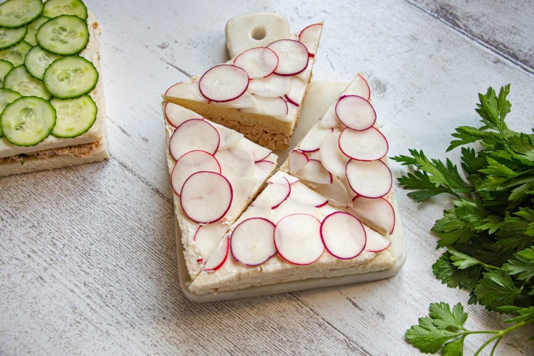 Sandwichs Triangle au Thon, Concombre et Radis : Casserole et Chocolat