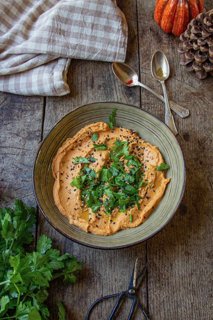 Houmous de Patate Douce - Casserole et Chocolat
