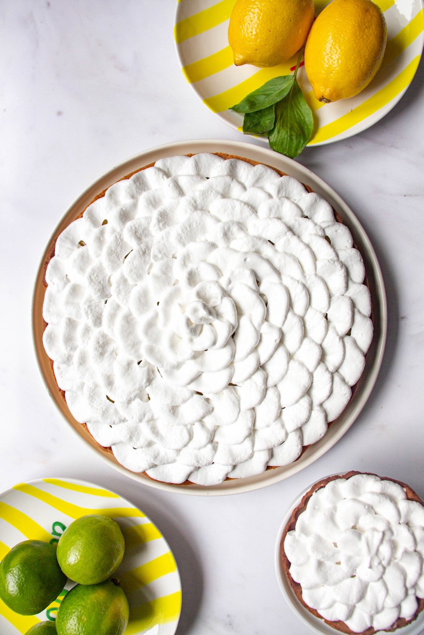 La Tarte Citron, Citron vert et Basilic - Casserole et Chocolat