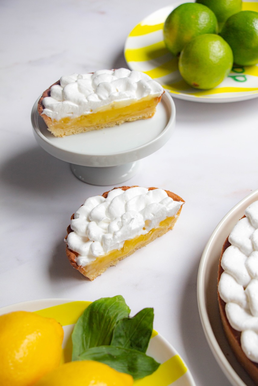 La Tarte Citron, Citron vert et Basilic - Casserole et Chocolat