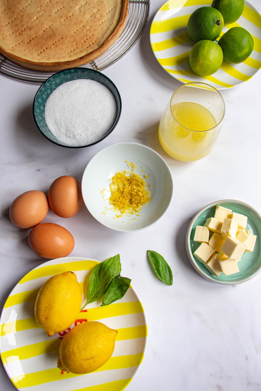 La Tarte Citron, Citron vert et Basilic - Casserole et Chocolat