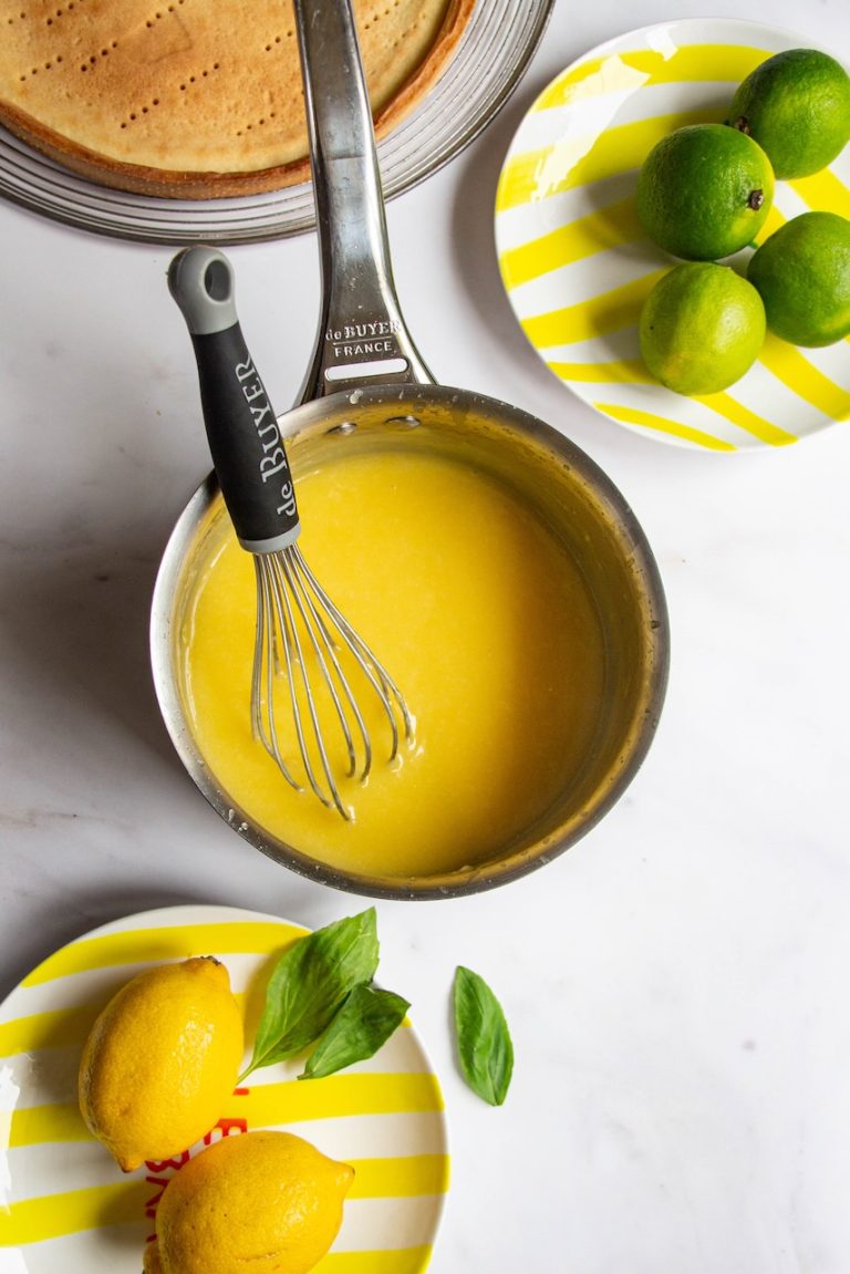 La Tarte Citron, Citron vert et Basilic - Casserole et Chocolat