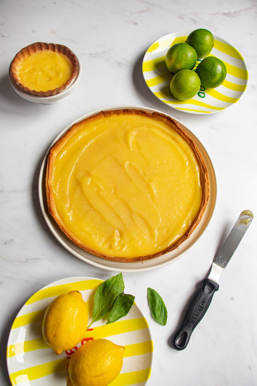 La Tarte Citron, Citron vert et Basilic - Casserole et Chocolat