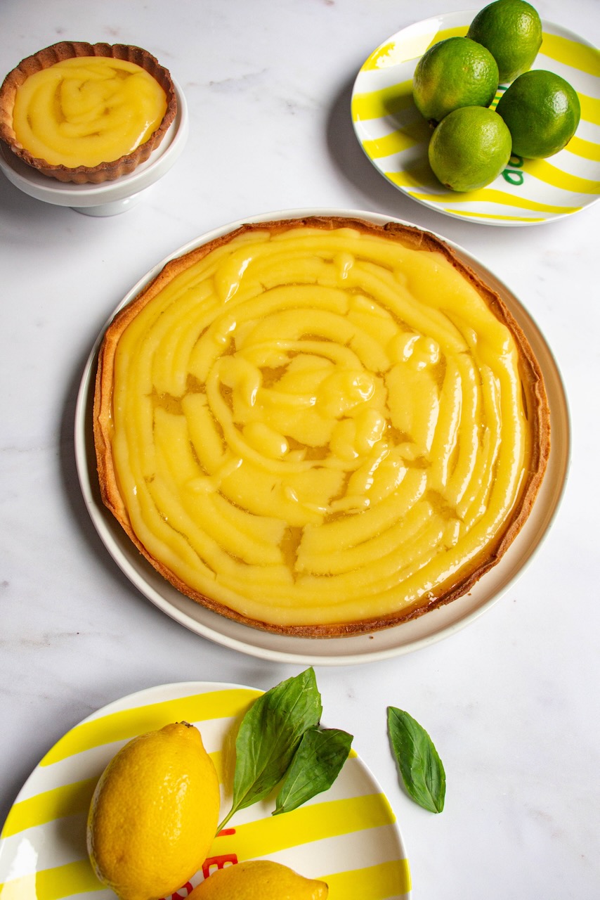 La Tarte Citron, Citron vert et Basilic - Casserole et Chocolat