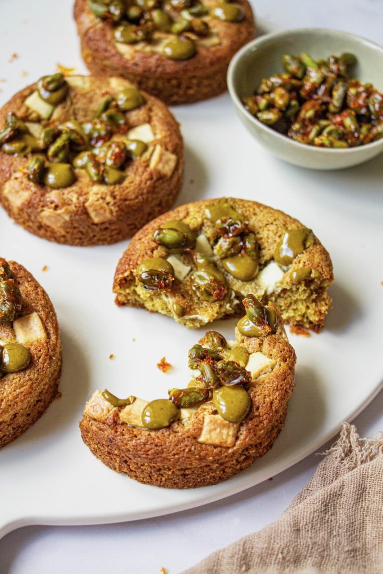 Gros Cookies Pistache et Chocolat blanc : Casserole et Chocolat
