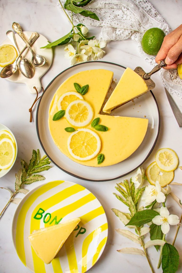 Cheesecake sans Cuisson au Citron - Casserole et Chocolat